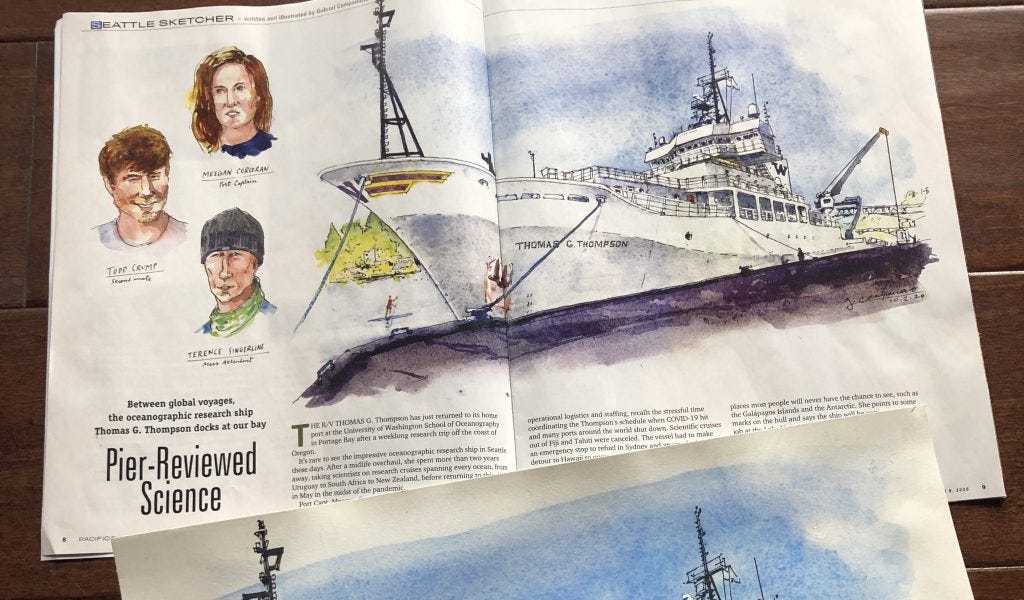 Rewind: A checklist for reportage drawing