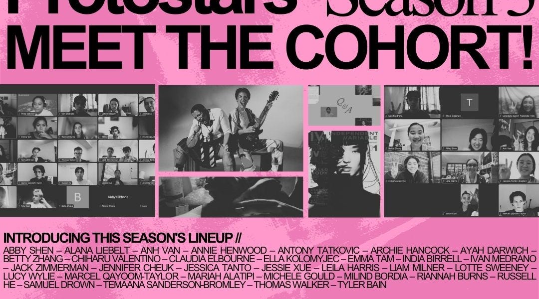 Meet our Season 3 Protostars 🎉 - by Theia Gabatan