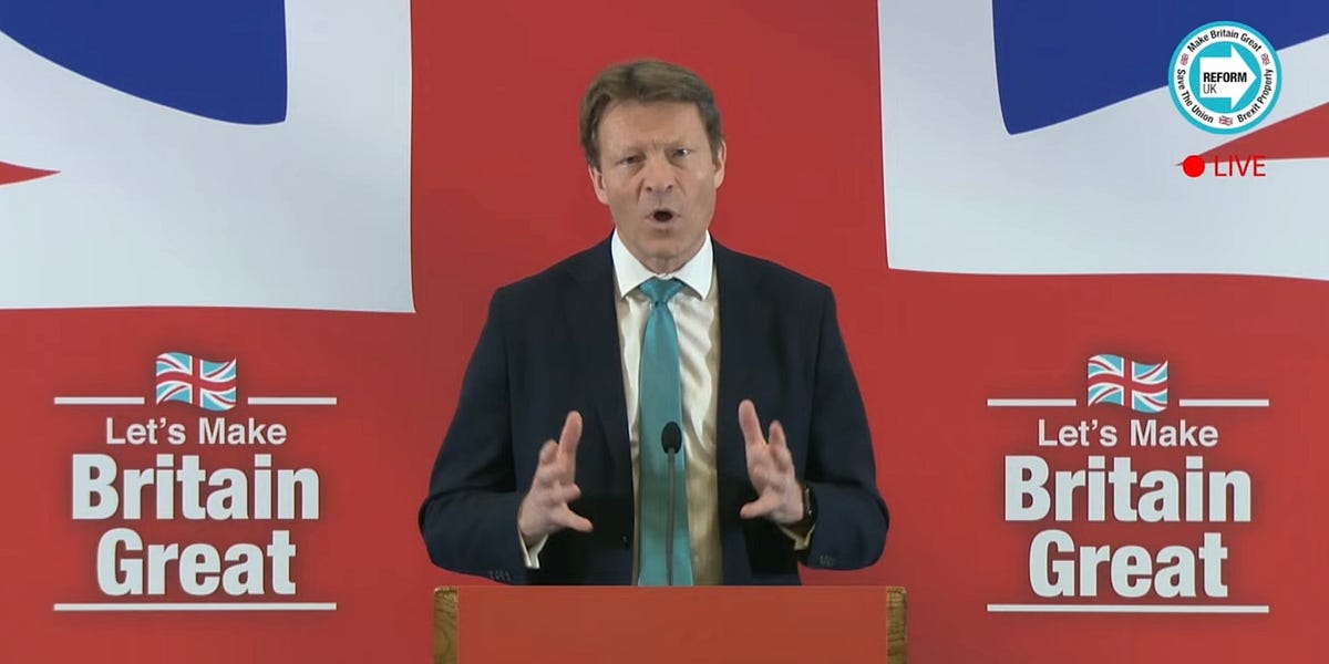 Reform UK's Big Announcement - by Michael Heaver