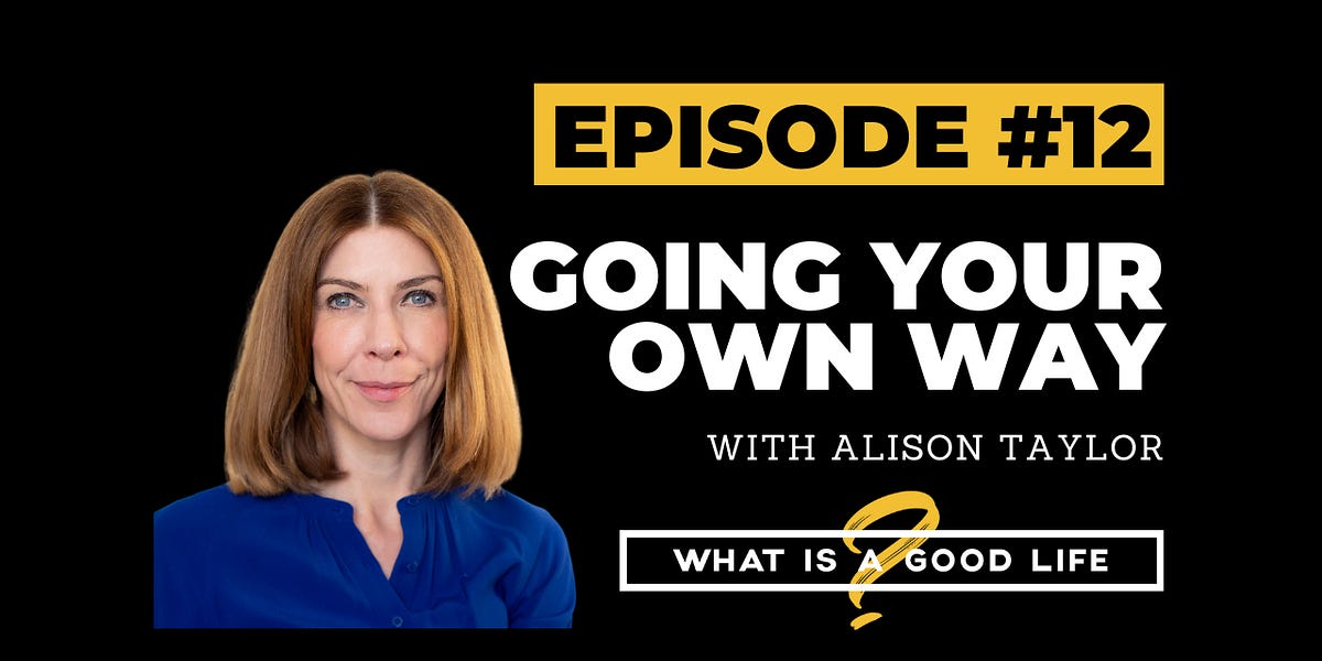 What is a Good Life? #12 (Podcast) - by Mark McCartney