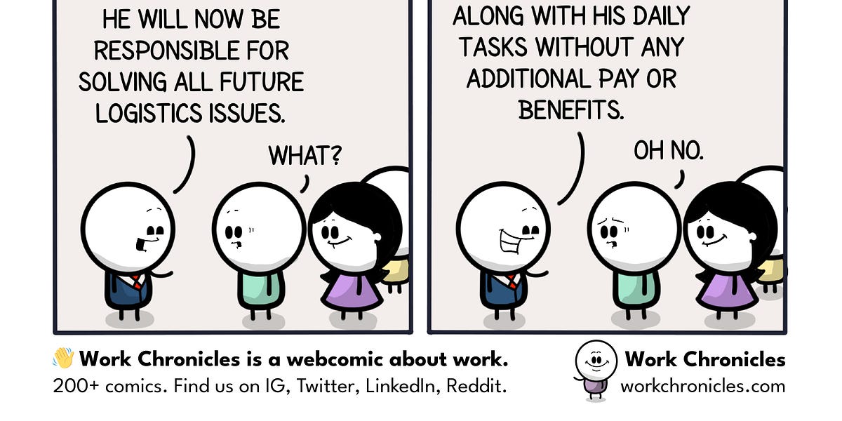 (comic) When you try to help - Work Chronicles
