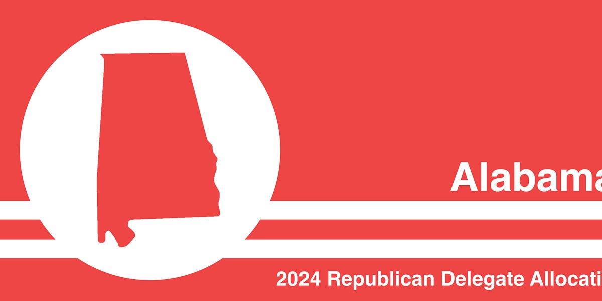 2024 Republican Delegate Allocation: ALABAMA