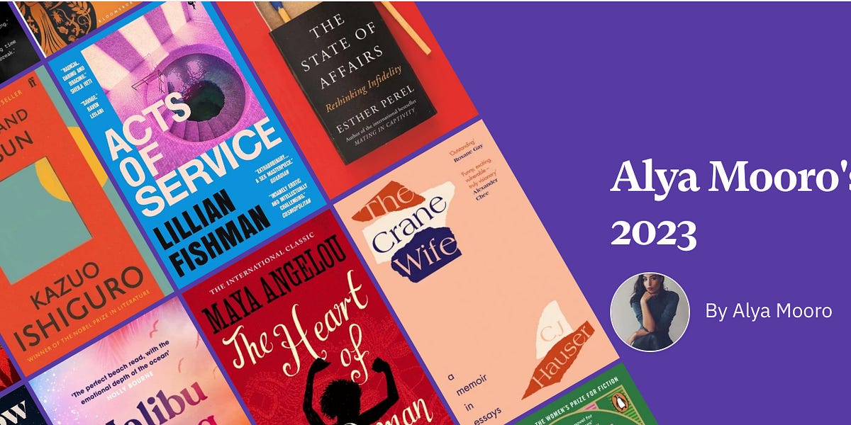 The 15 best books I read in 2023 - by Alya Mooro