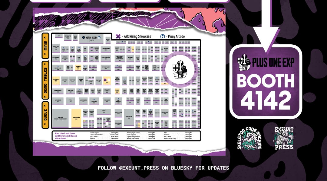 Say hello at PAX Unplugged! - Skeleton Code Machine