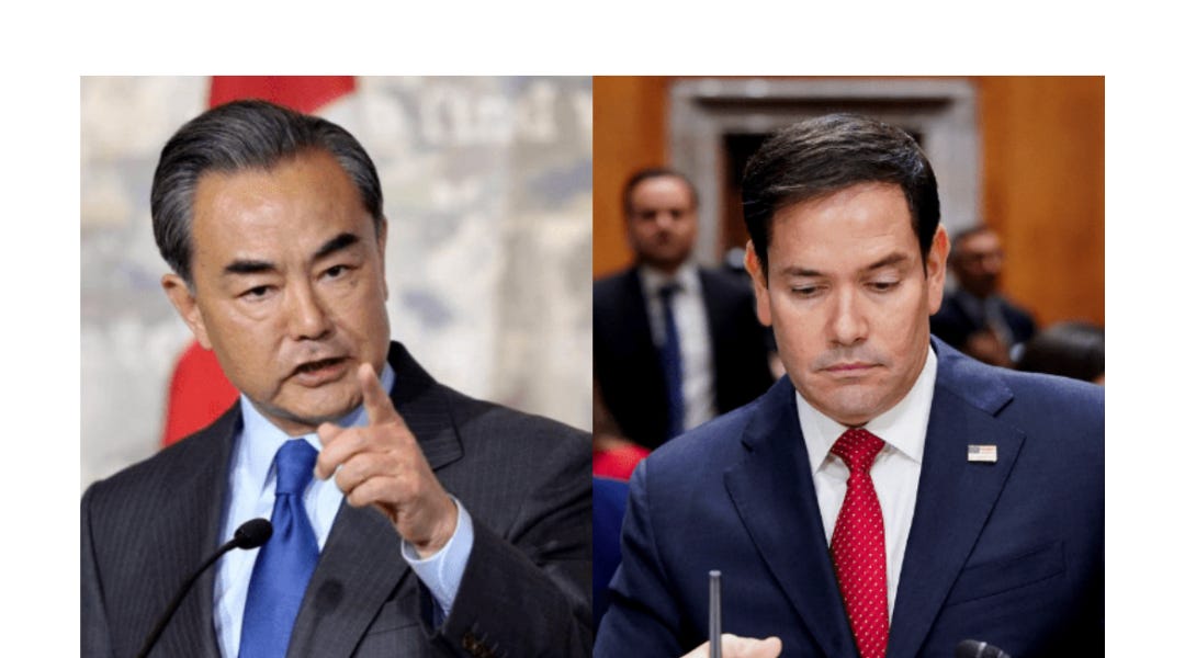 “你好自为之”怎么翻译？卢比奥否认听到王毅警告 - by 看鉴中国 Outsight China - 看鉴中国每日新闻