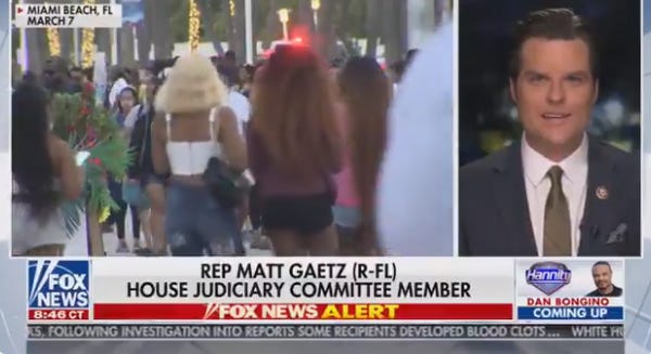 Typical Dad Matt Gaetz Shares Life Hacks For Parenting Grown Men During ...