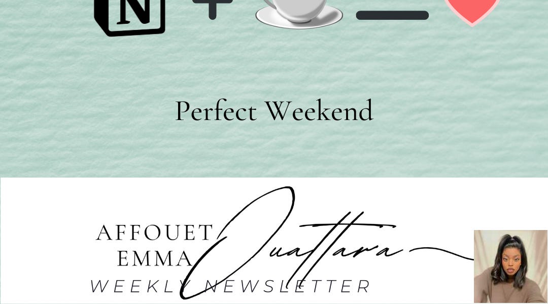 New Notion Templates | Weekly Calendar Checklist