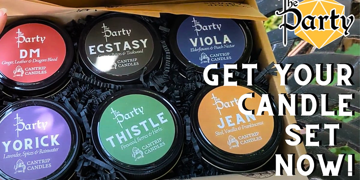 THE PARTY PACK - our first merch announcement