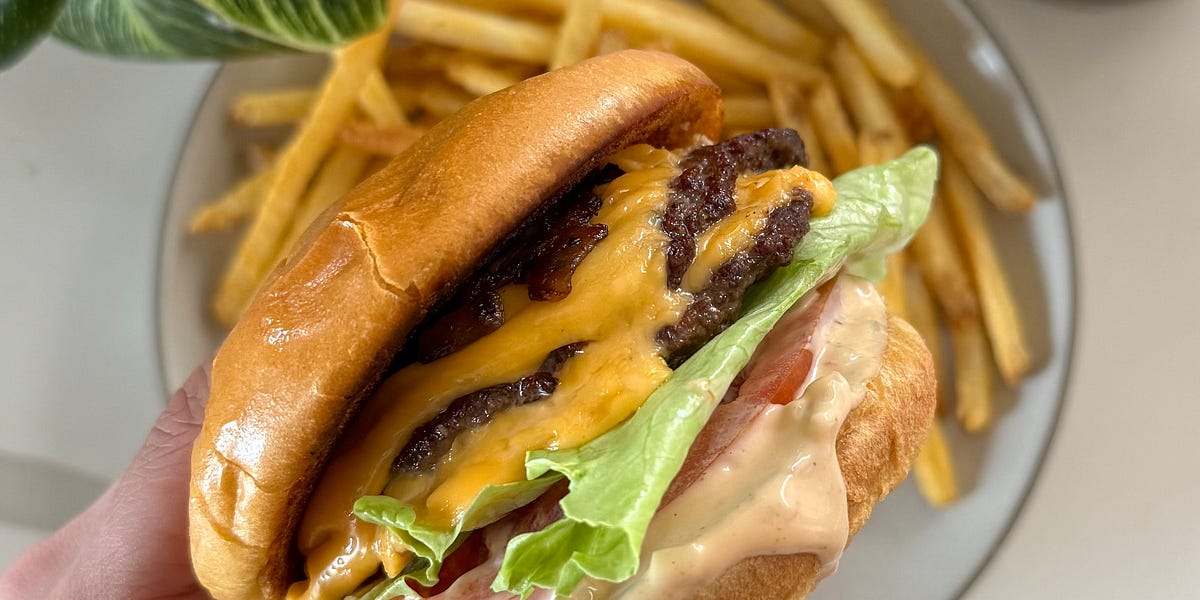 In-N-Out Double Double - by Maxine Sharf - Maxi's Kitchen