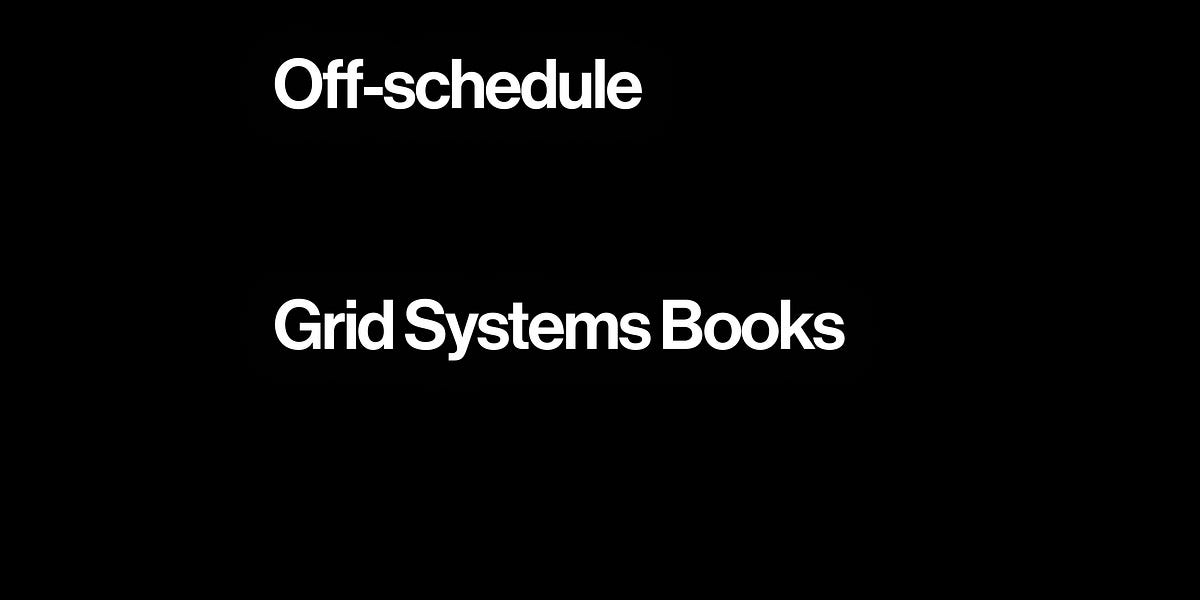 The Best Modern Books on Layouts and Grid Systems