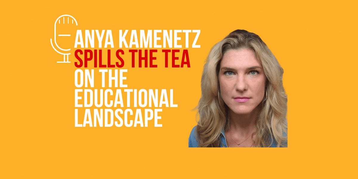 An interview with Anya Kamenetz - by Manisha Rose Snoyer