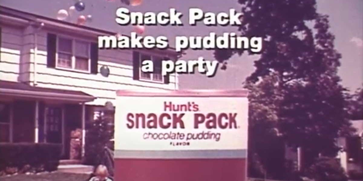 Hunt’s Snack Pack Pudding was School Lunchtime Gold