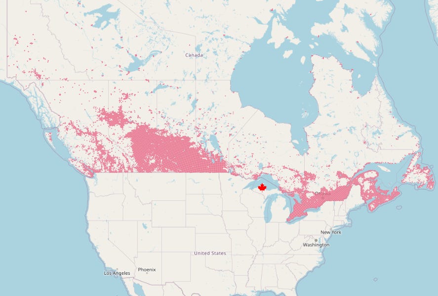 Why Is Canada’s Population so Concentrated?