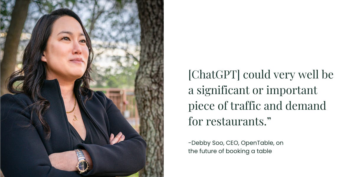 OpenTable + ChatGPT, a Q&A - by Kristen Hawley - Expedite
