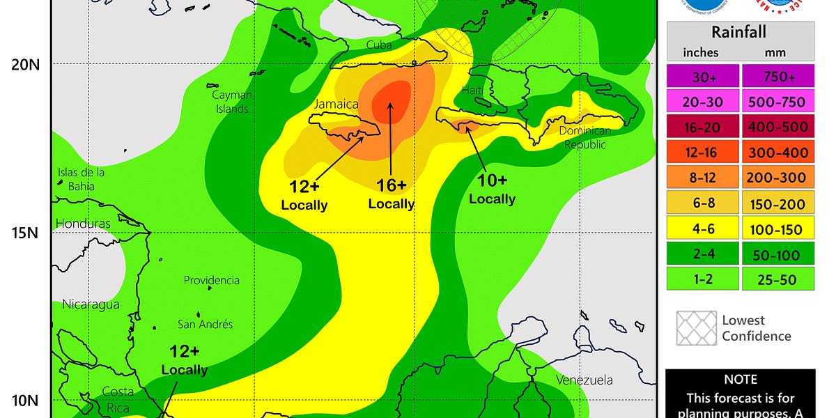 Full-on Rainstorms: The Hurricane Watch for November 16th