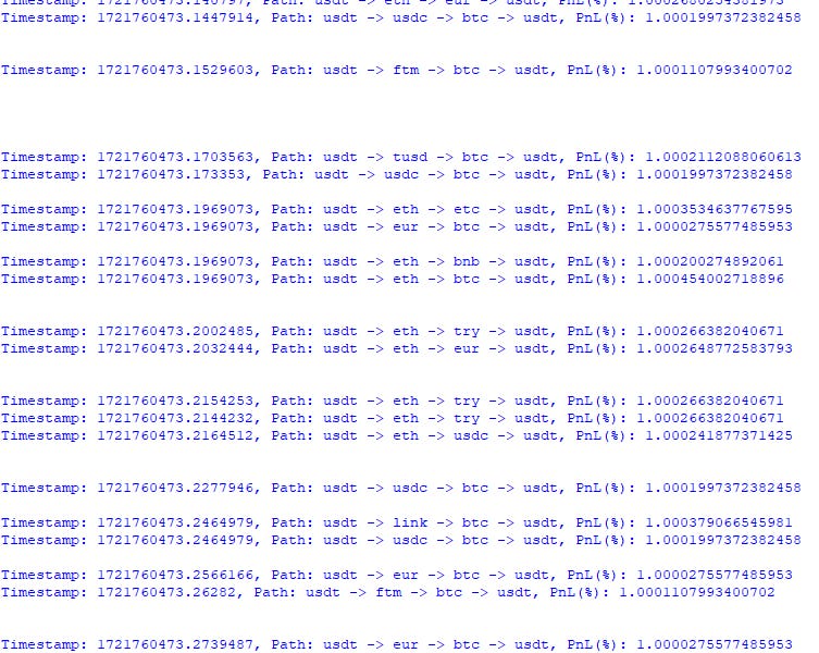 Triangular Arbitrage Scanner - Building it! - VertoxQuant