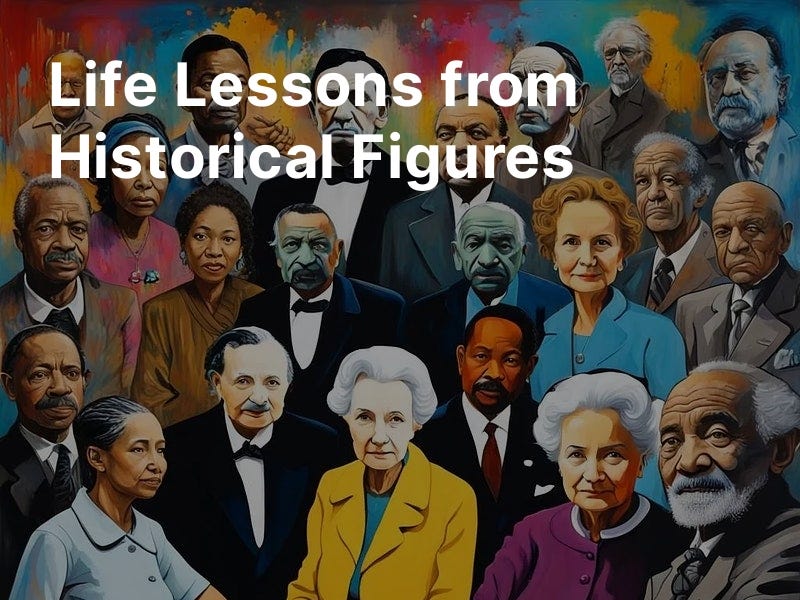 Life Lessons from Historical Figures - by C. L. Nichols
