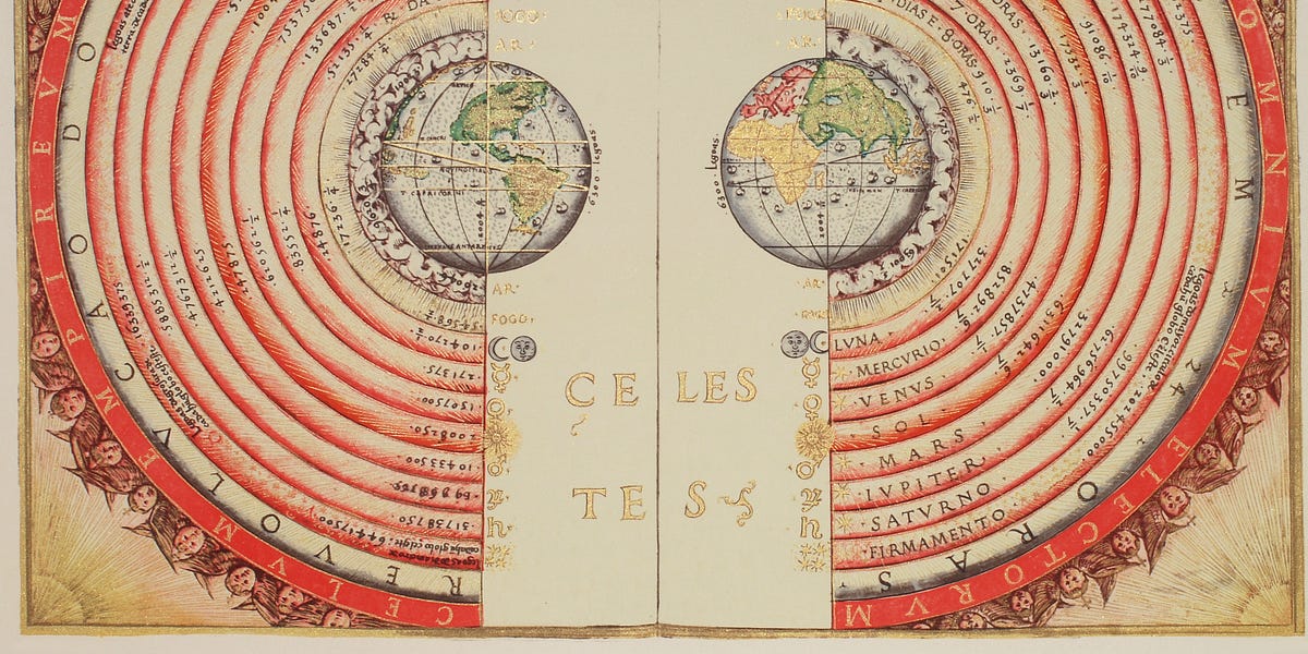 A Map of Cosmographia - by M. E. Rothwell - Cosmographia