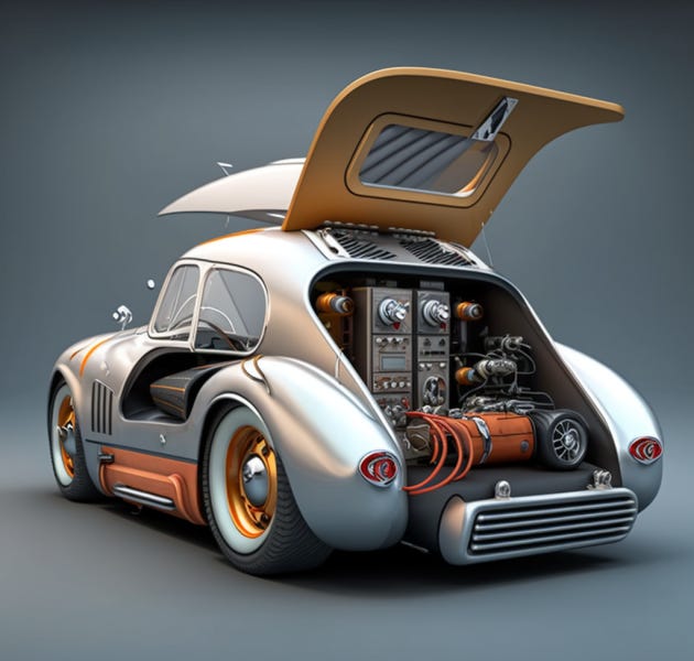 Converting Classic Car to Electric. - by SaintArtPhilly