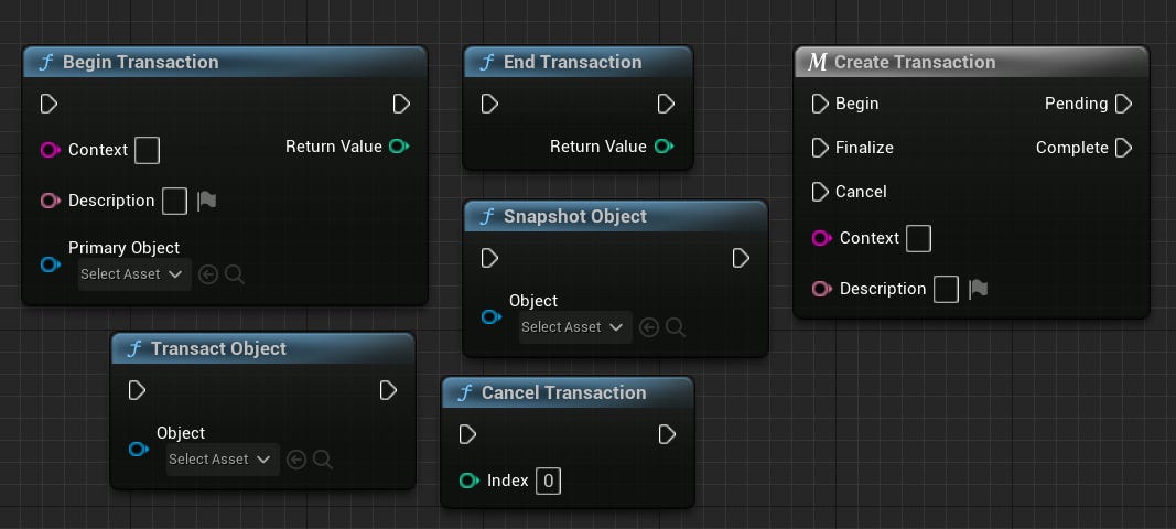 Implement Undo and Redo in Unreal Engine