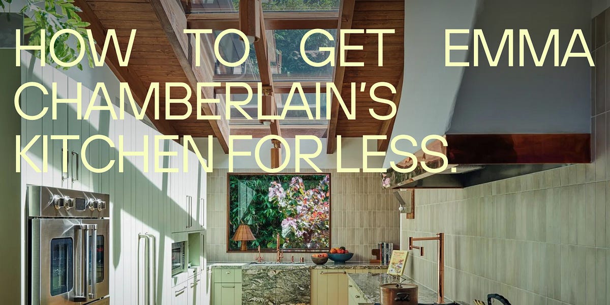 How to get Emma Chamberlain’s kitchen for less.