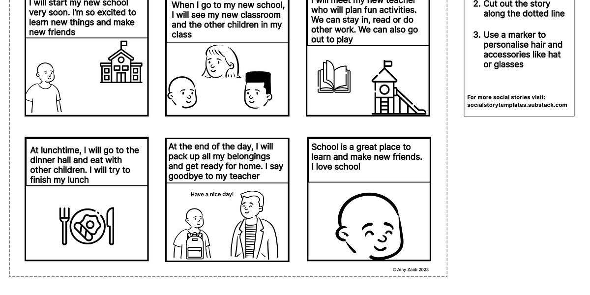 Starting New School - by Ainy Zaidi Starting New School - by Ainy Zaidi
