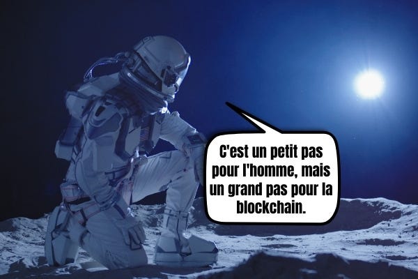 La NASA prête à faire un 'Moon-Proof' avec la Blockchain 🌑