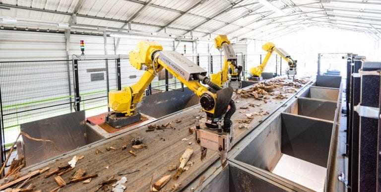 Let robots do the dirty work: Waste Robotics - by Libo
