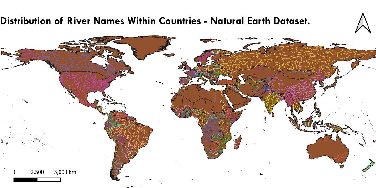 🗺️ Unraveling the World's Rivers: A Comprehensive QGIS Spatial Join ...