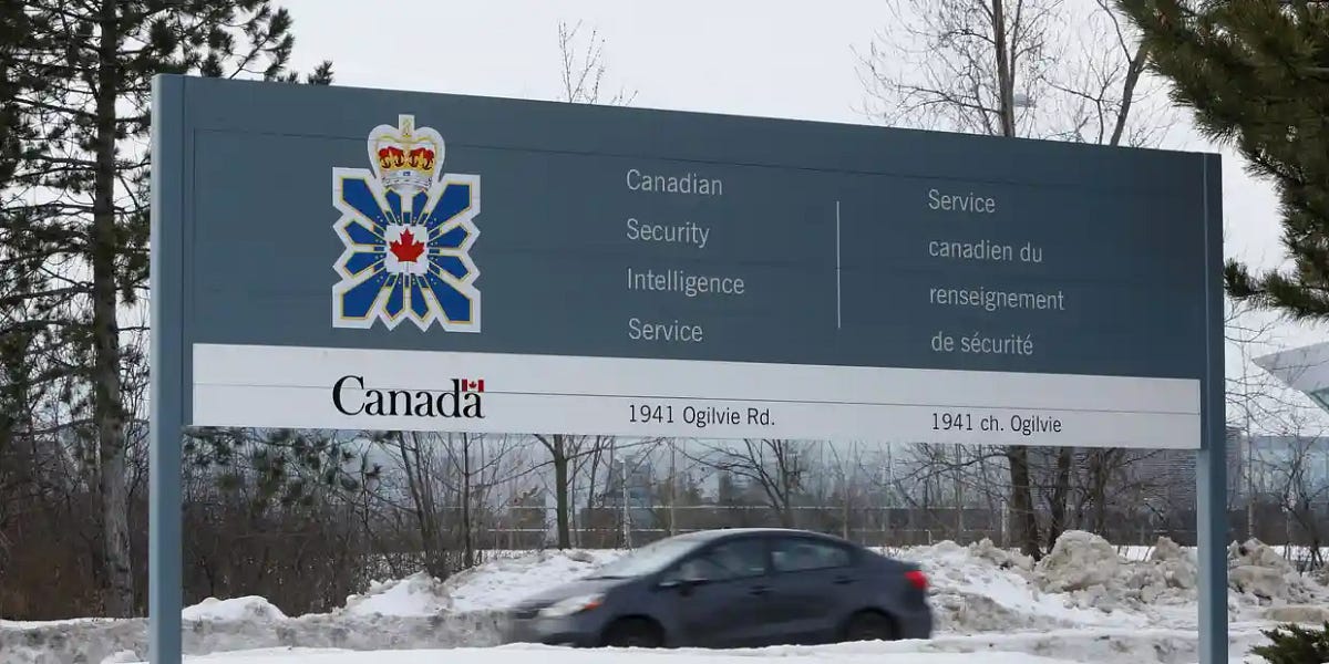 ‘This is very bad for them’: months of leaks rattle CSIS, Canada’s low ...