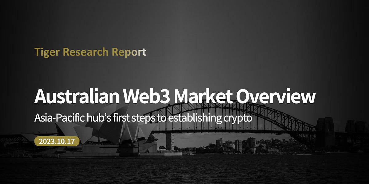 Australian Web3 Market Overview - by Jay Jo and Yoon Lee