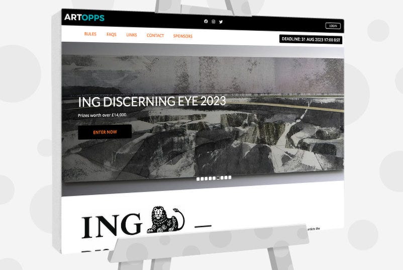 ING Discerning Eye Exhibition with £14k of Prizes