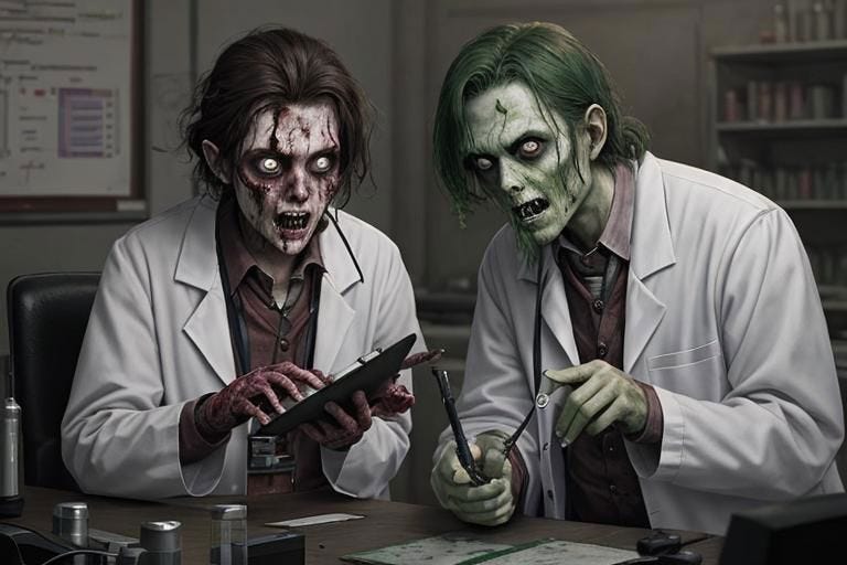 Undead vs Slimy Science - by William M Briggs