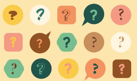 A Questioning Of Questioning - by Hallie Haglund