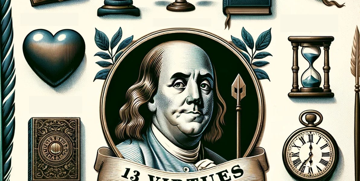 Las 13 Virtudes De Benjamin Franklin