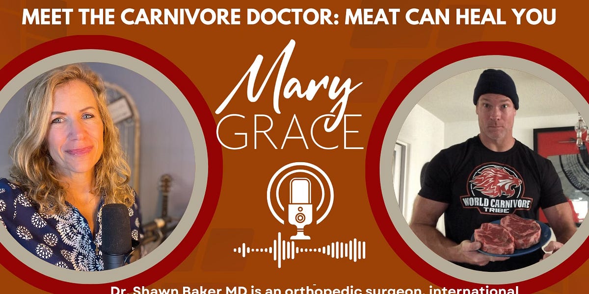 MARY GRACE: Meet the CARNIVORE DOCTOR Shawn Baker | HOW DOES EATING ...