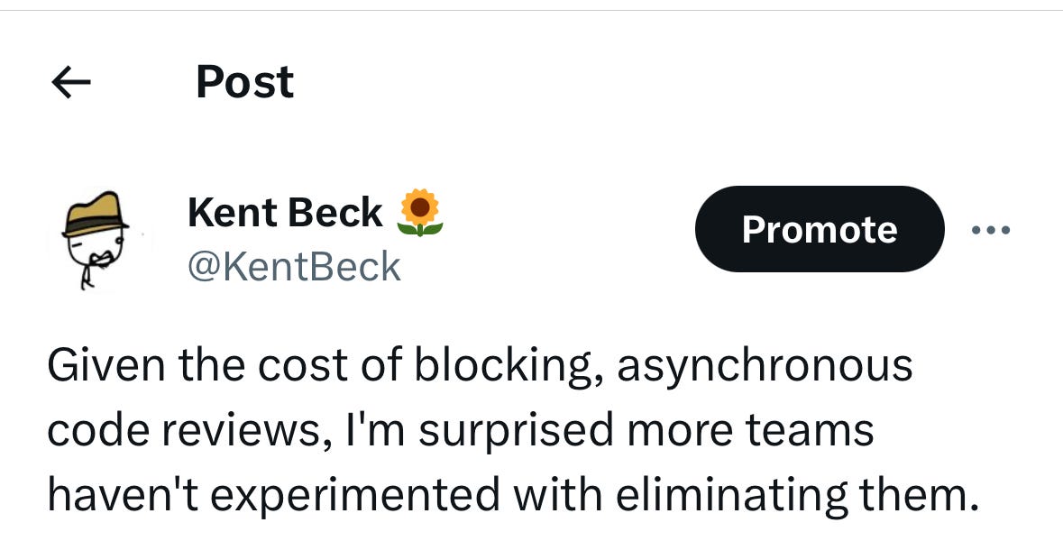 Idea: CodeFeed - by Kent Beck