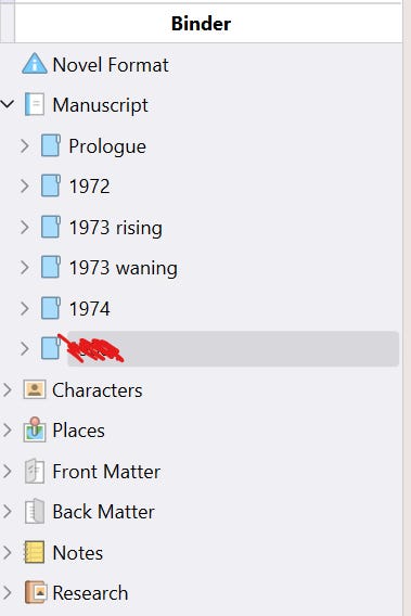 How to plan and write serial fiction using Scrivener