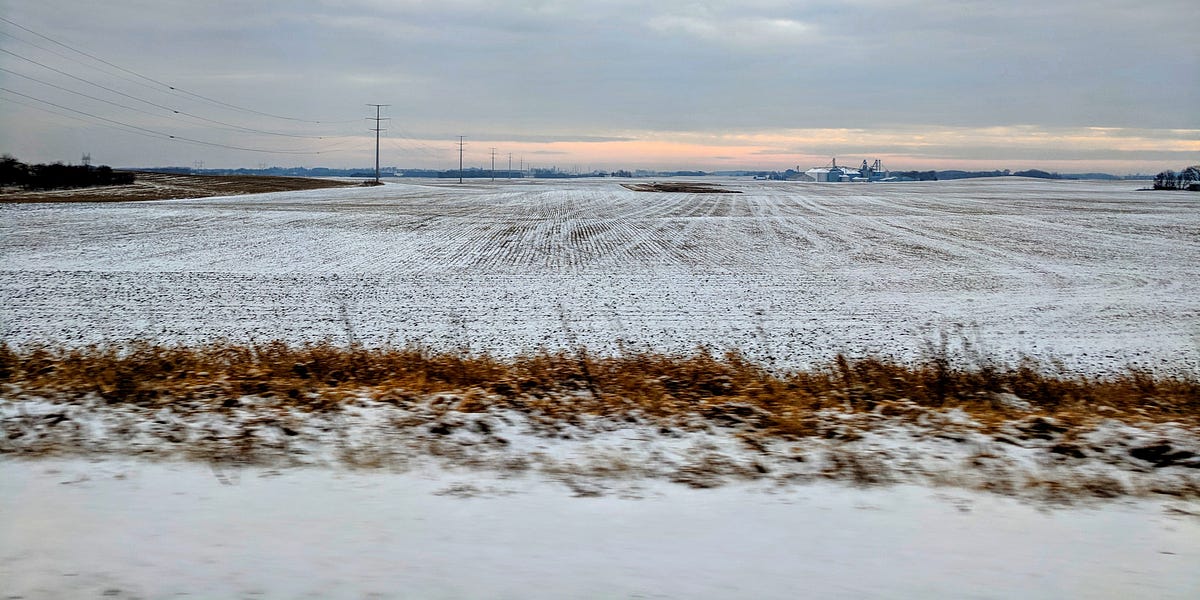 German farmers and fallow fields - by Andy Adams