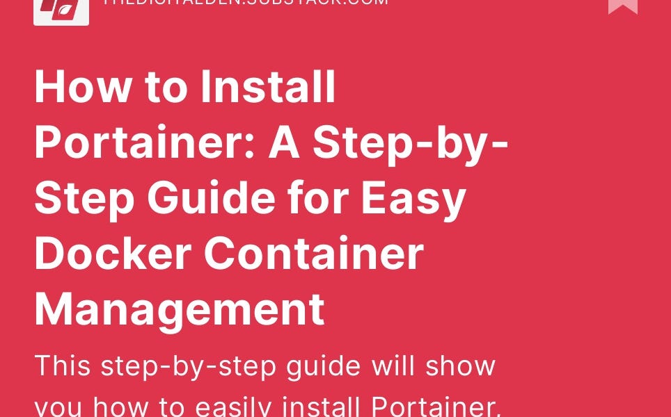 How to Install Portainer: A Step-by-Step Guide for Easy Docker Container Management