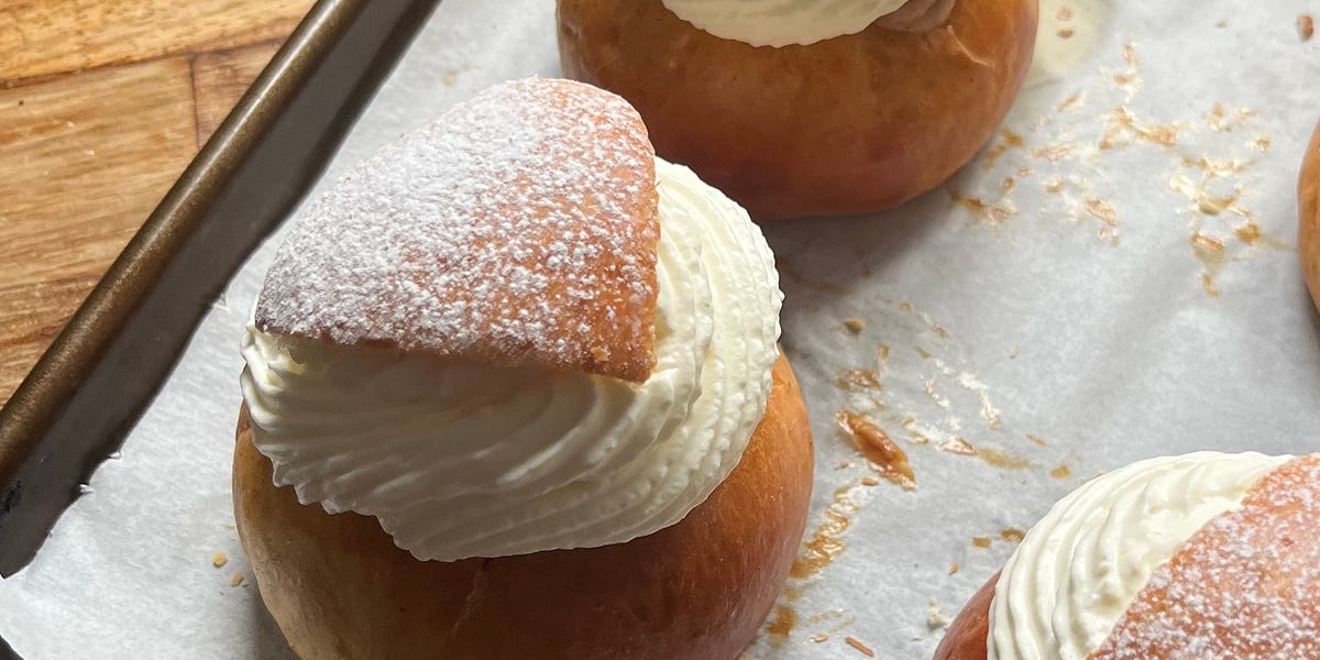 Kitchen Project #96: Semla aka Swedish Cream Buns