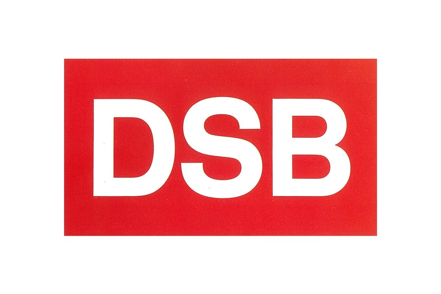 DSB Logo, 1972 - by Richard Baird - Logo Histories