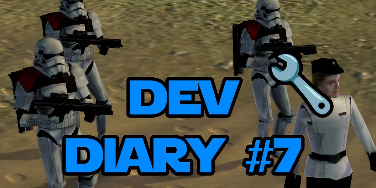 Dev Diary #7: ISB Tactical Units, Spaarti Stormtroopers, Medical Droids ...