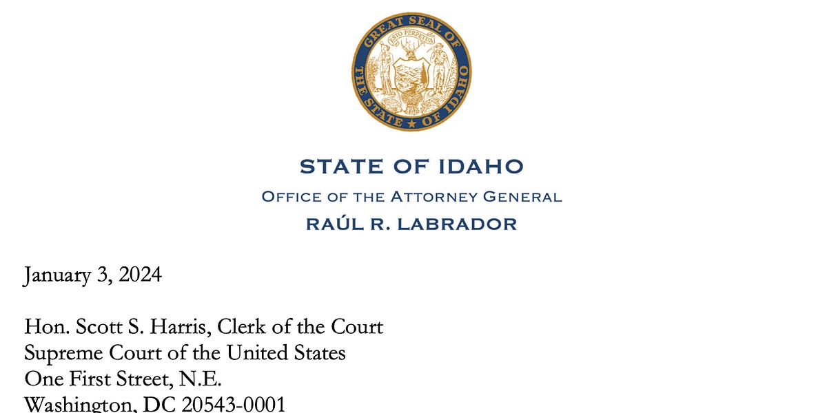 Idaho pushes SCOTUS for action on ER abortion care shadow docket case
