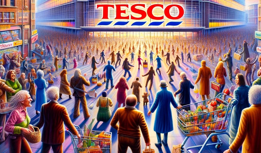 THE ECSTASY OF TESCO - by Hanif Kureishi