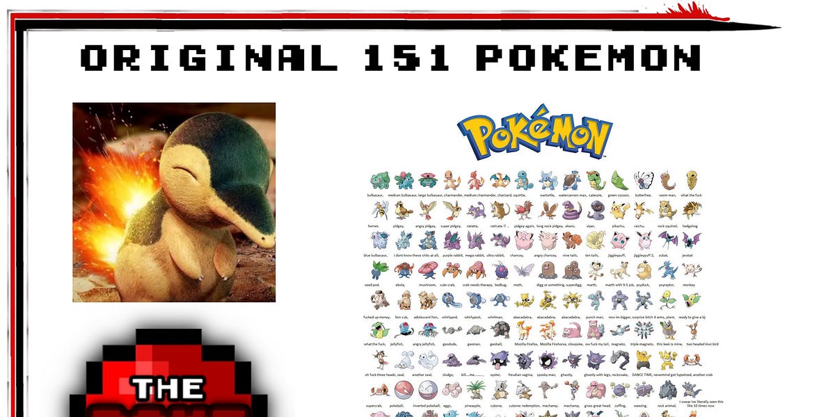 The Original 151 Pokémon (Real Life) - by ThePokeTrader