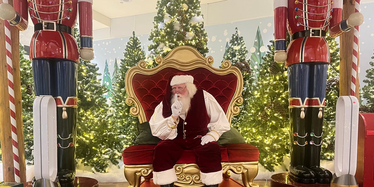 The only constant in NoVA is the Tysons Santa