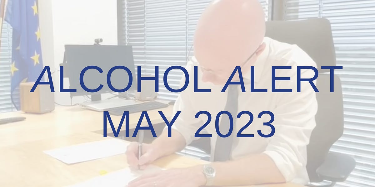 Alcohol Alert - May 2023 - by Institute of Alcohol Studies