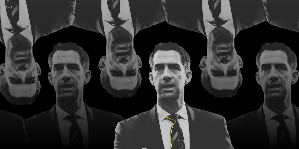 15 Ways Tom Cotton Is Awful By Mark Jacob