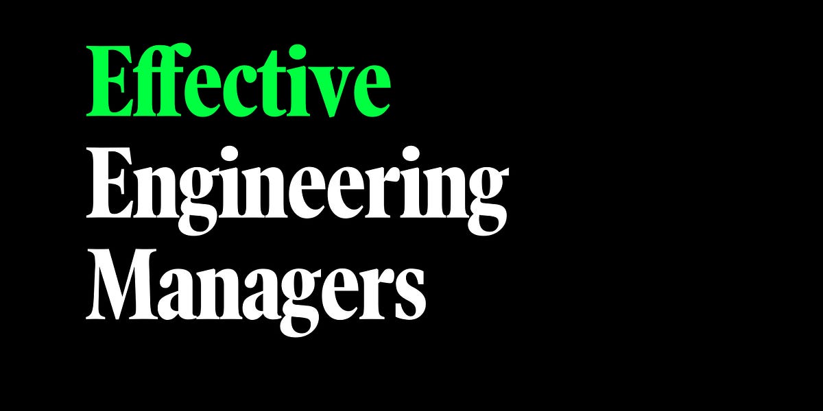 High-performance engineering managers - by Addy Osmani